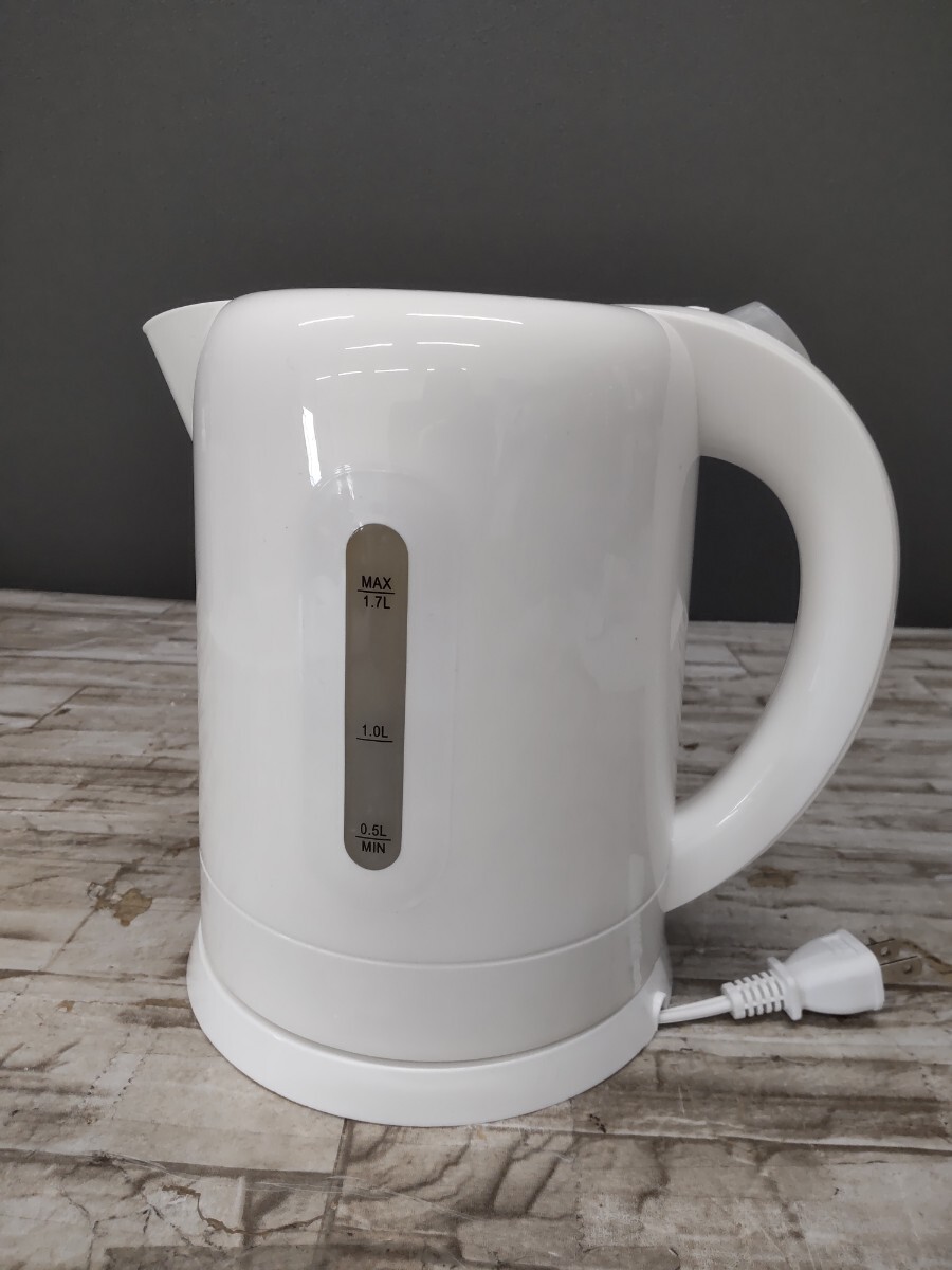 Yahoo!オークション - 0706k0403 KOM 電気ケトル KTK-017 大容量1.7L ...