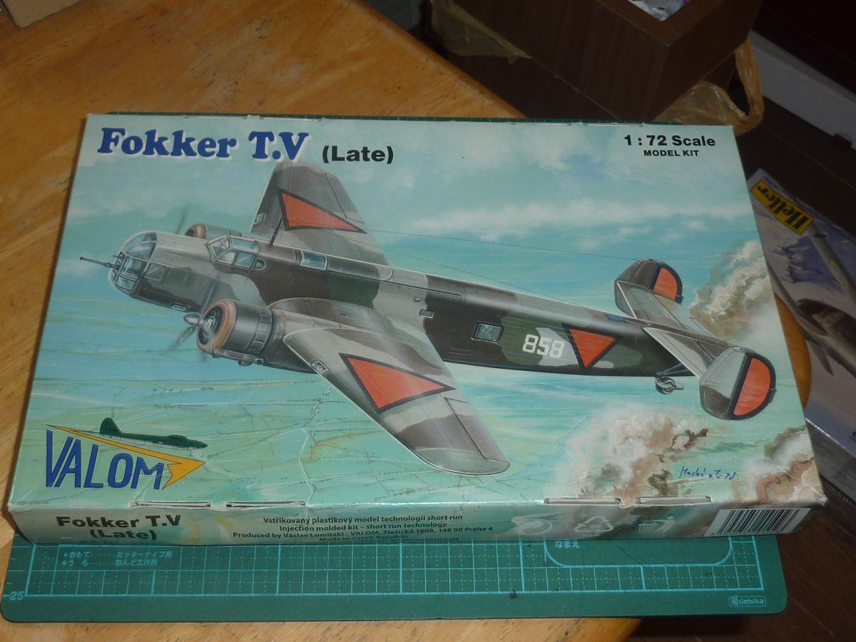 1/72 フォッカー T.V オランダ空軍双発爆撃機 後期型 ヴァロム VALOM Fokker T.V late バロム(その他)｜売買されたオークション情報、yahooの商品情報を ...