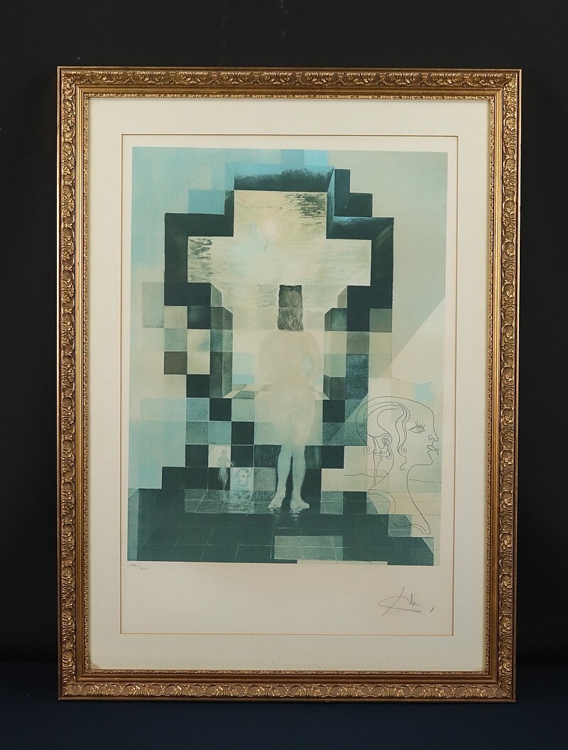 Yahoo!オークション - 9632 【真作】サルバドールダリ 「リンカーン地...