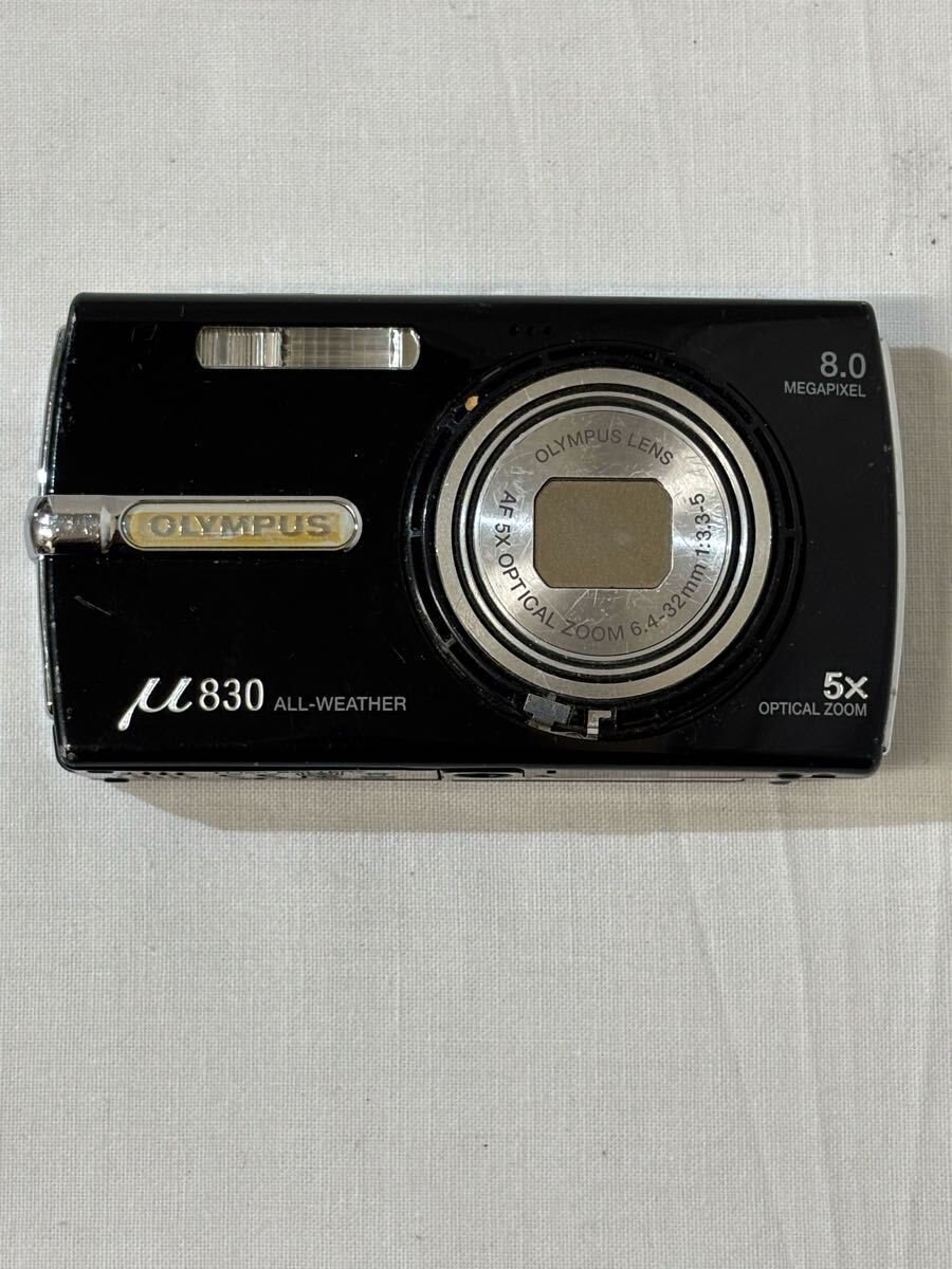 Yahoo!オークション - 【D789】OLYMPUS オリンパス μ830 コンパクトデ...