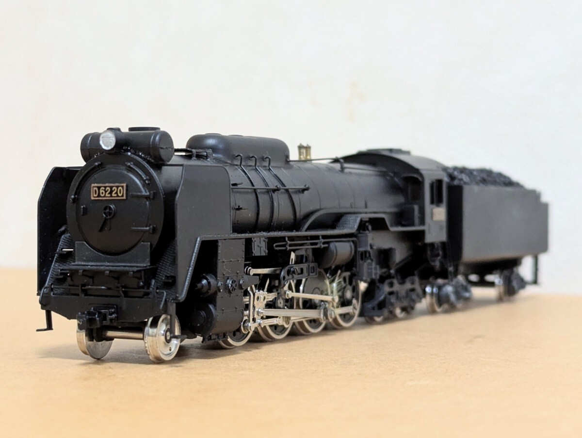 Yahoo!オークション - 安達メーカー完成品 D62 蒸気機関車 不動ジャン...