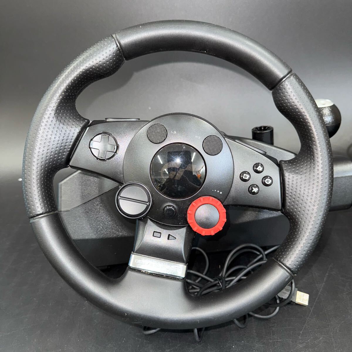 Yahoo!オークション - 【A123-6】 Logicool ハンドルコントローラー N2...