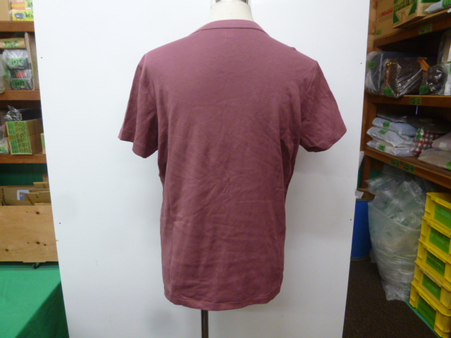 Yahoo!オークション - 【8907】ユニクロ 半袖Tシャツ エンジ色 XXL