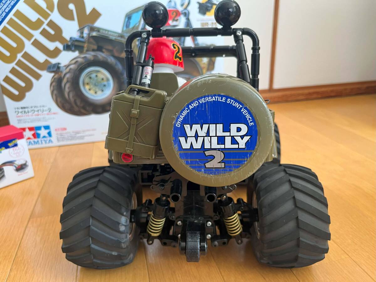 Yahoo!オークション - タミヤ ワイルドウイリー2（WR02） サーボ アン...