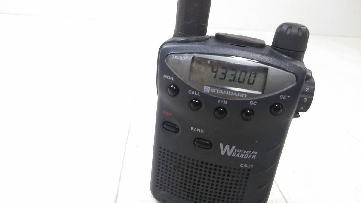 Yahoo!オークション - STANDARD スタンダード C501 144/430Mhz デュア...