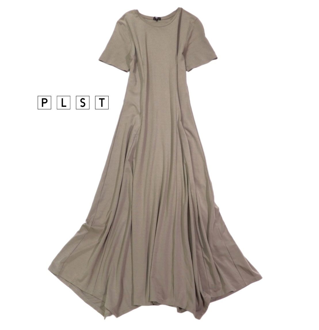 Yahoo!オークション - プラステ PLST 大人可愛い ヘムライン Aライン ...