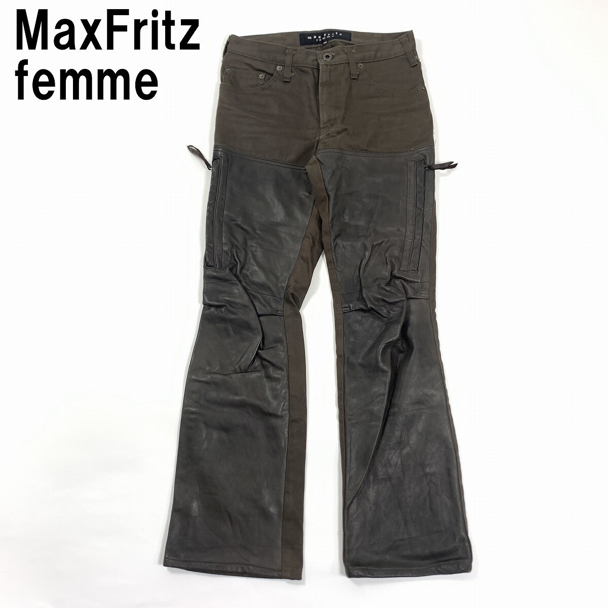 Yahoo!オークション - MaxFritz femme マックスフリッツ カジュアルパ...