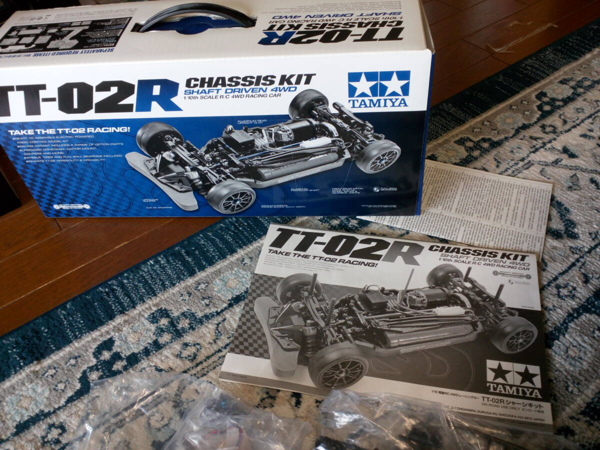Yahoo!オークション - タミヤ製TT-02Rフルベア仕様未走行品+2駆ドリコ...