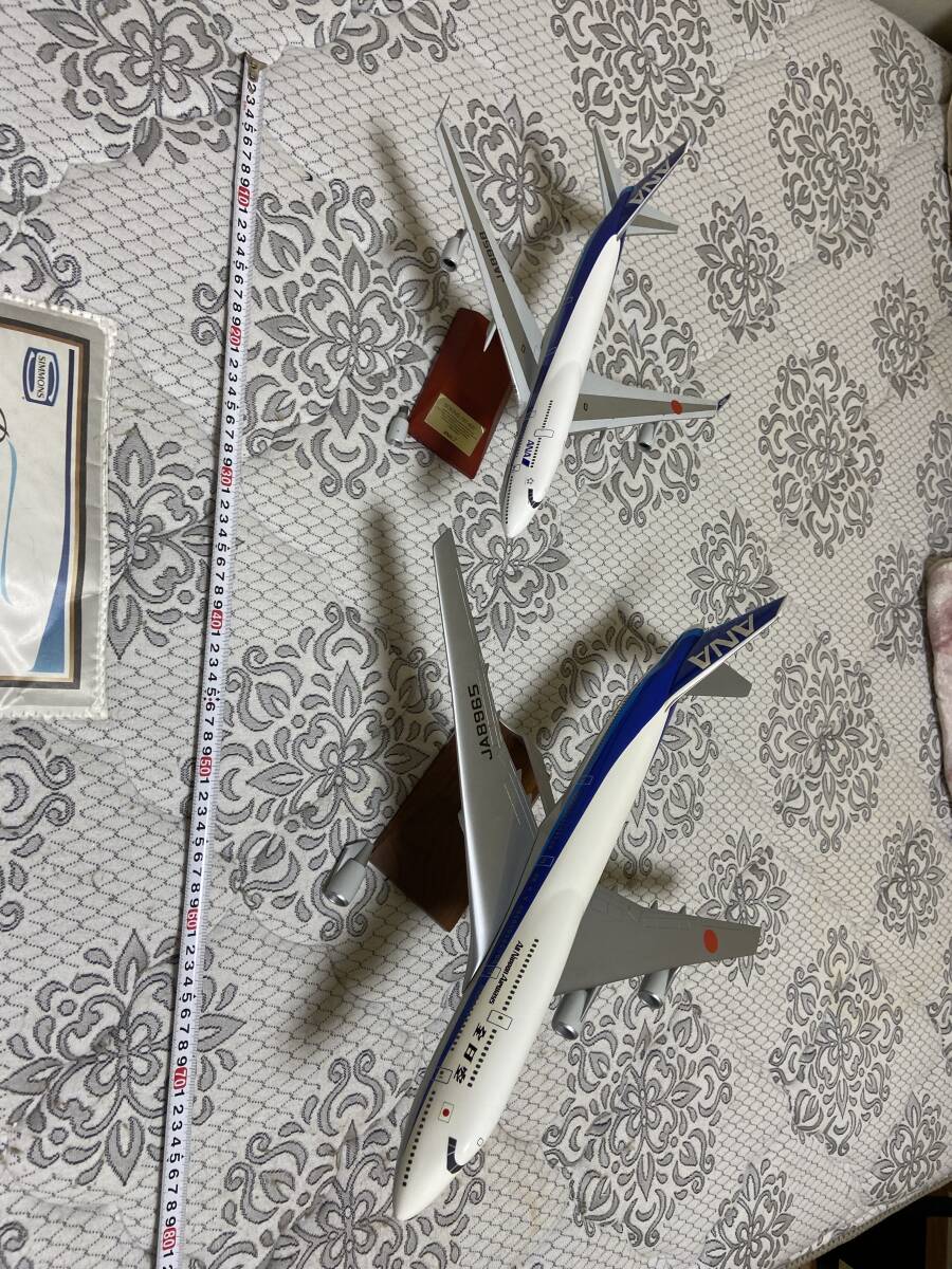 Yahoo!オークション - ANA 747 ジャンク 1/144 と 1/200