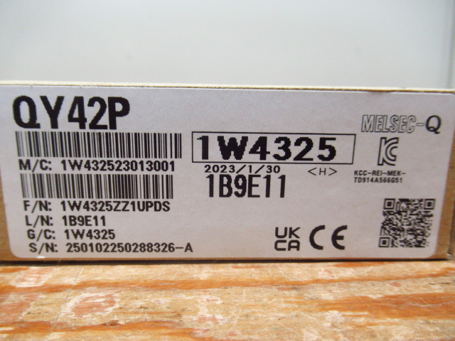 Yahoo!オークション - 未使用品 MITSUBISHI 三菱電機 QY42P 出力ユニッ...