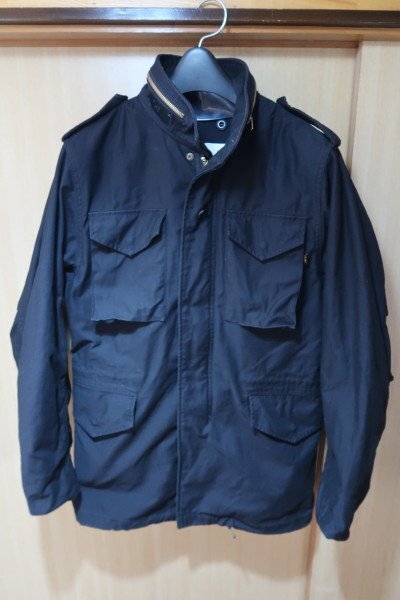 Yahoo!オークション - アルファ M65 ブラック XSサイズ