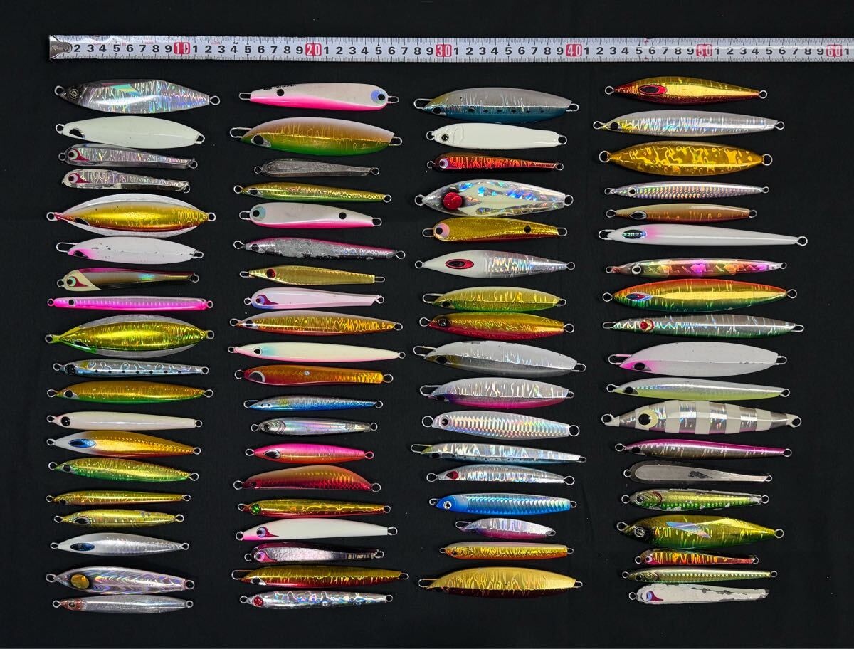 Yahoo!オークション - SG-234 SW ジギング メタルジグ 大量 75個 約9㎏...