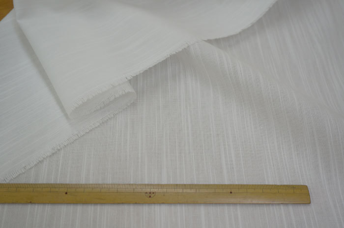 Yahoo!オークション - け 長5m 紬調 和柄 off白 綿65/E35 斑糸織込 st...