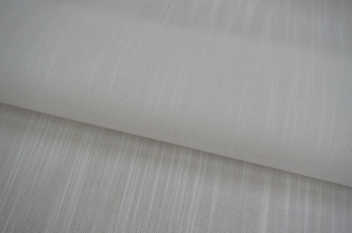 Yahoo!オークション - け 長5m 紬調 和柄 off白 綿65/E35 斑糸織込 st...