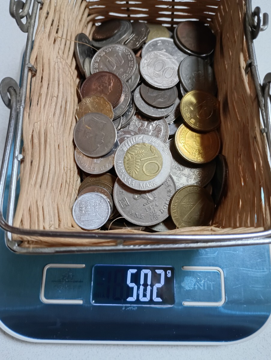 Yahoo!オークション - 外国コイン 502g