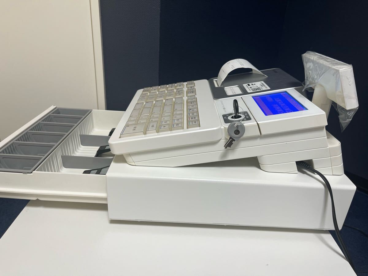 Yahoo!オークション - CASIO カシオ レジスター SR-S4000 ホワイト 初...