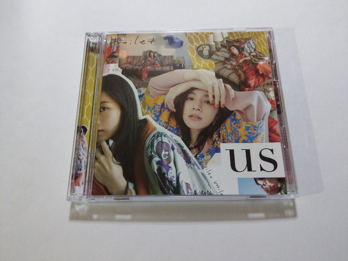 Yahoo!オークション - CD＋DVD milet【us 初回生産限定盤】 キズあり