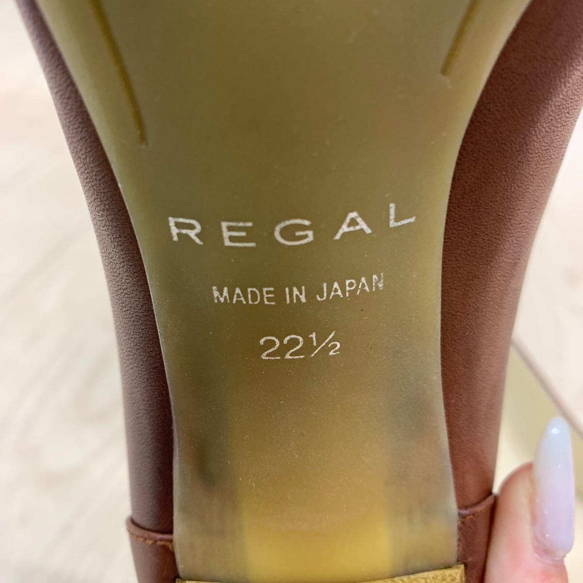 Yahoo!オークション - K452 FN-250620-53 REGAL リーガル パンプス ハ...