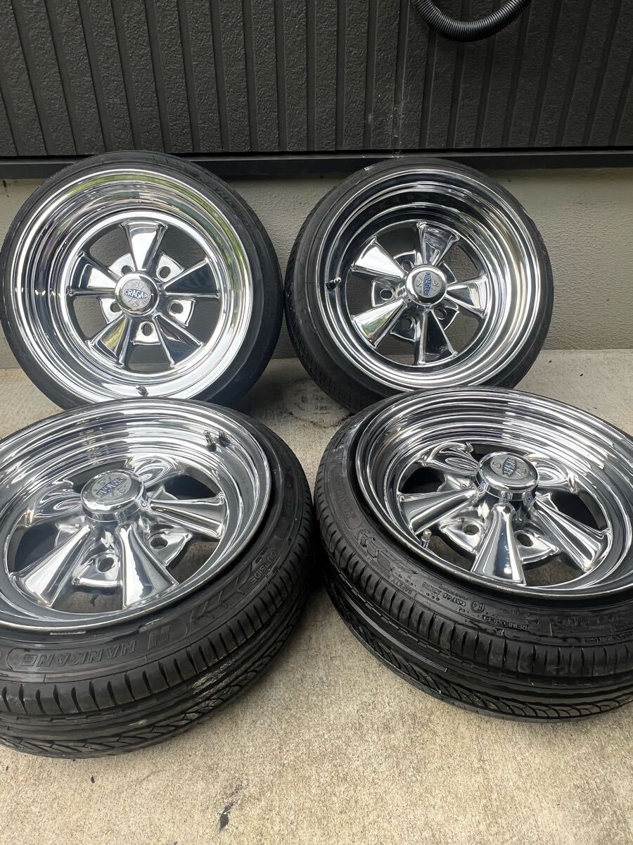 Yahoo!オークション - クレーガー CRAGAR 15in 7J×2 8J×2 5穴 専用...