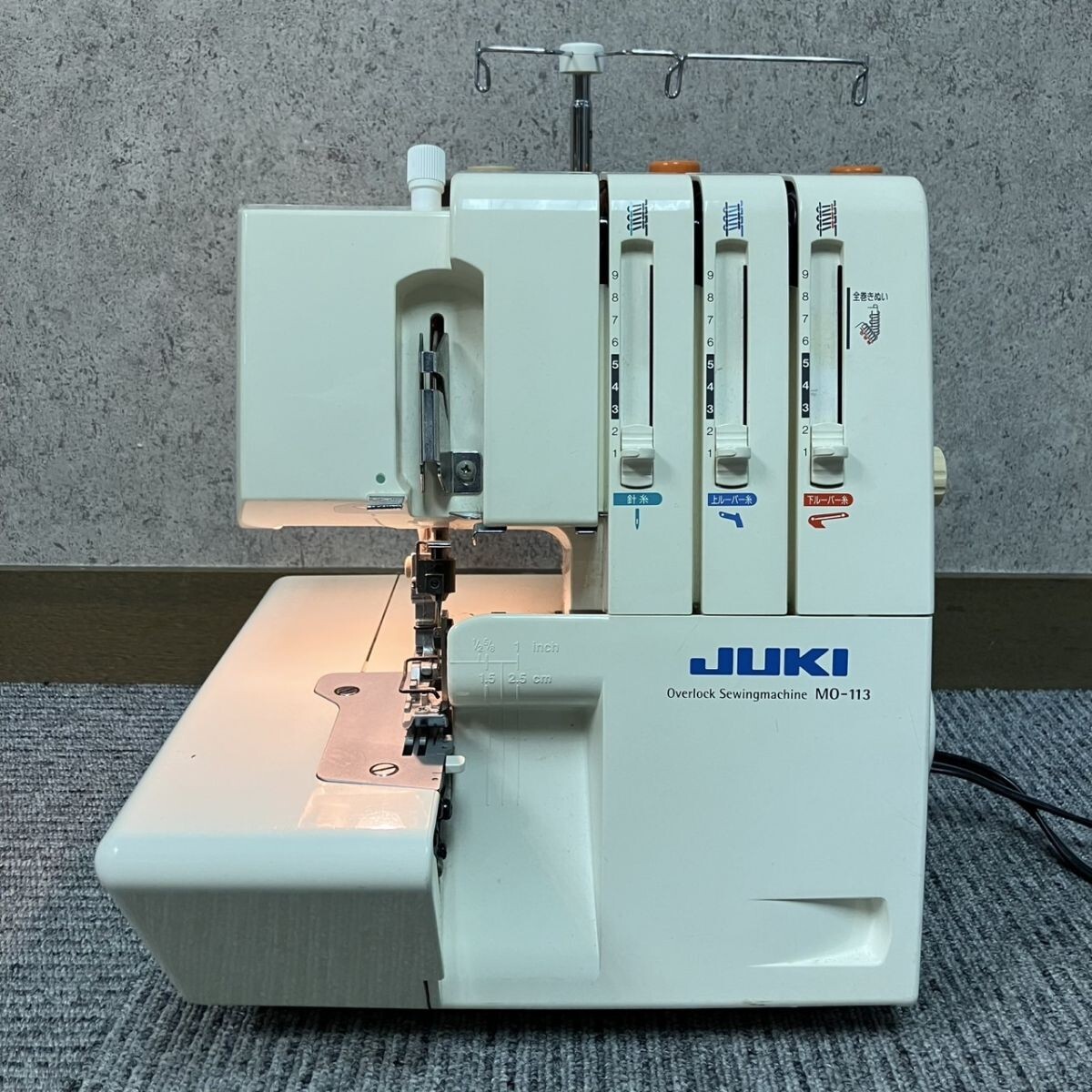 Yahoo!オークション - X024-P7-542 JUKI ジューキ MO-113 オーバーロ...