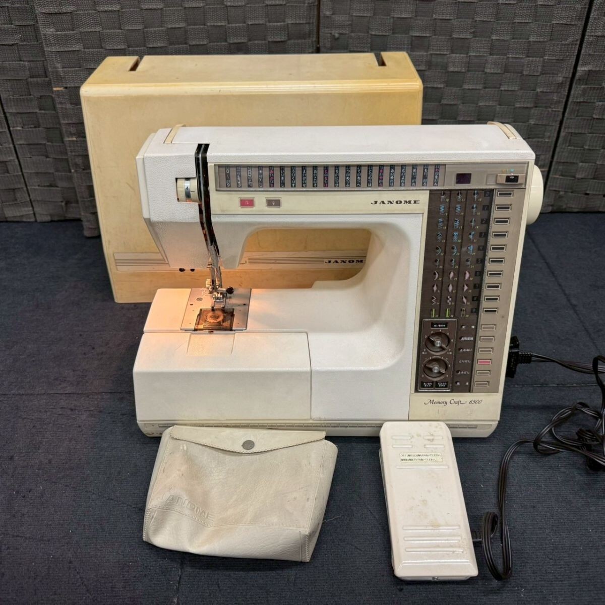 Yahoo!オークション - L916-D1-1945 JANOME ジャノメ Memory Craft 650...
