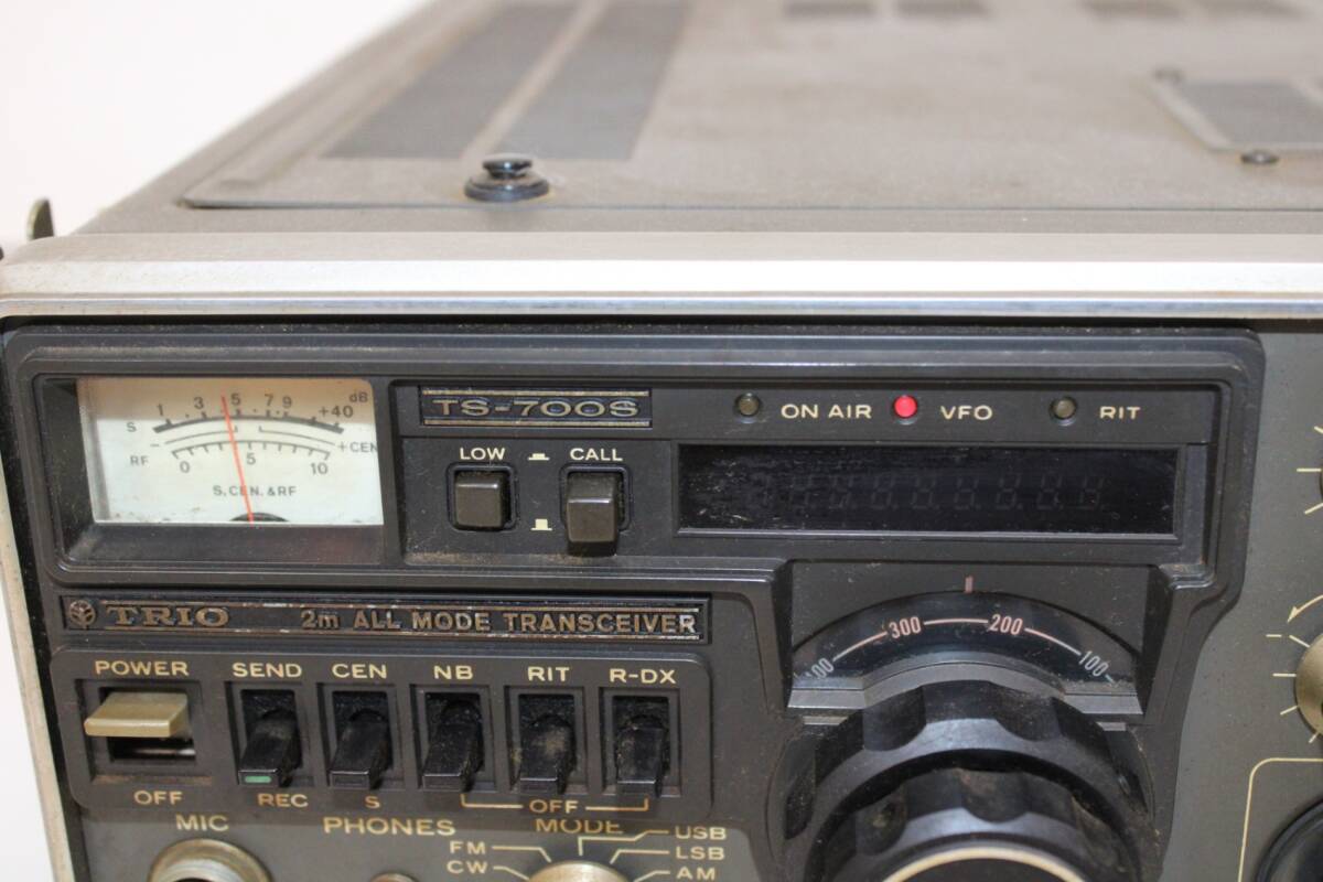 Yahoo!オークション - 現状品 トリオ 無線機 TS-700S TRIO トランシー...