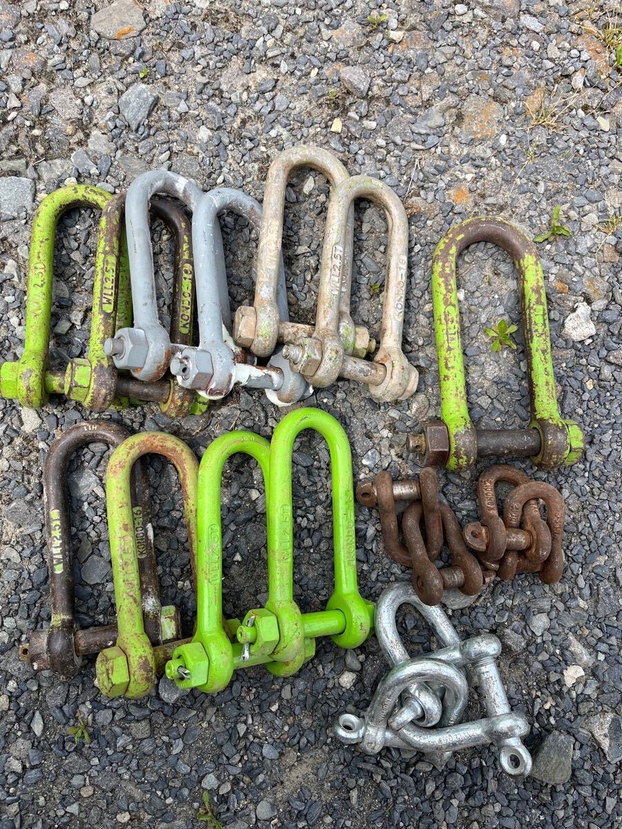 Yahoo!オークション - コンドーテック 長シャックルセット 2.5t 4t 1t ...