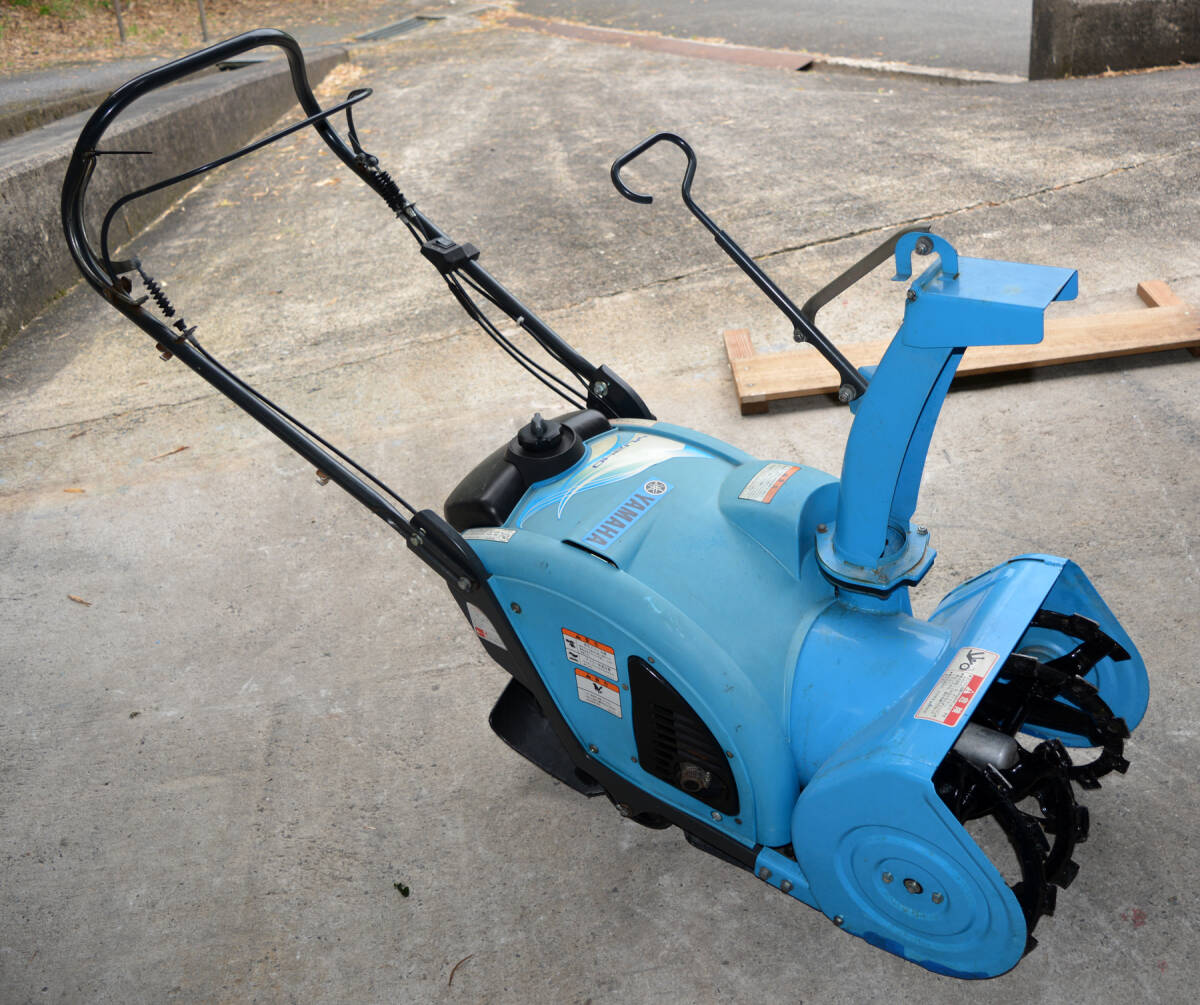 Yahoo!オークション - ヤマハ YAMAHA 除雪機 YU-240 ゆっきぃ 除雪幅40...