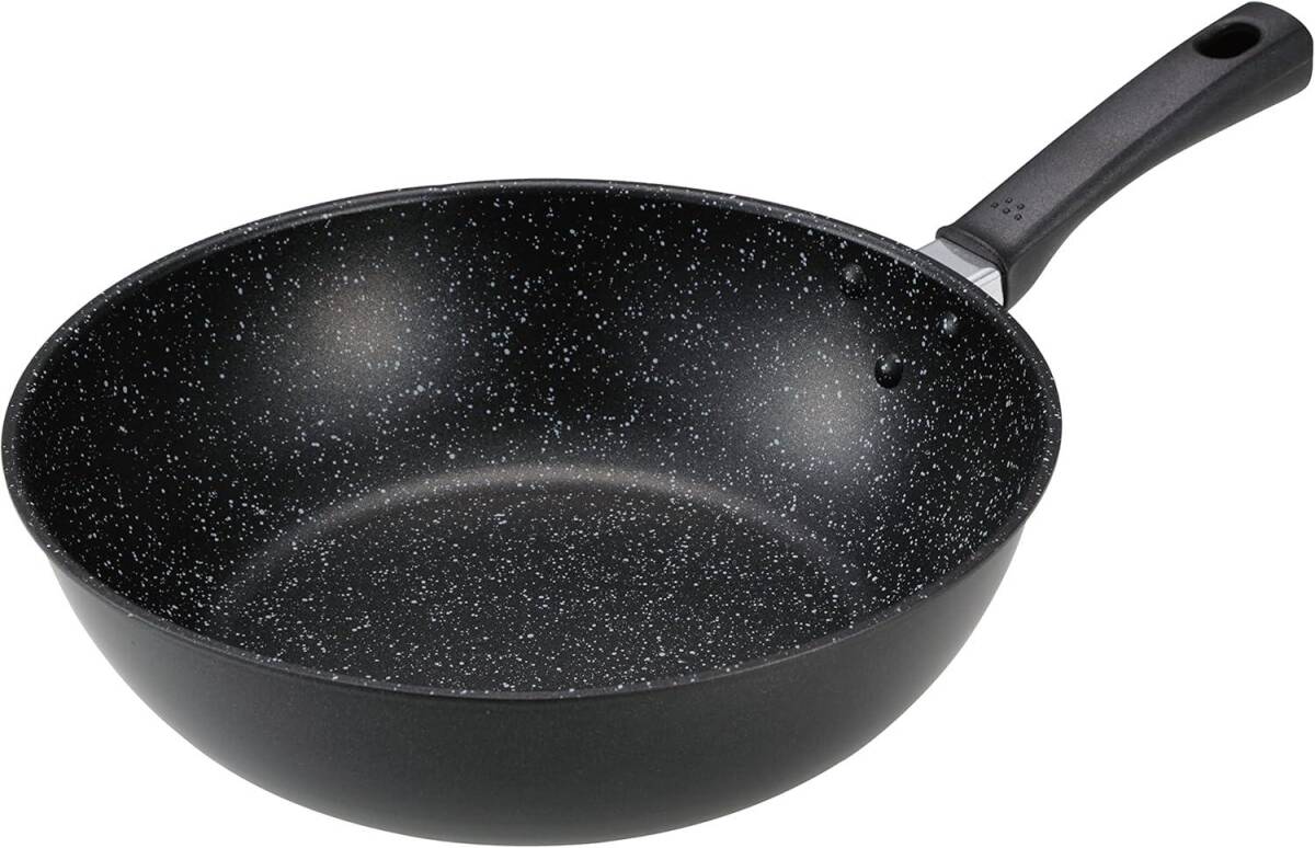 Yahoo!オークション - 貝印 KAI 軽い 軽量 高熱効率 炒め鍋 深型 フラ...