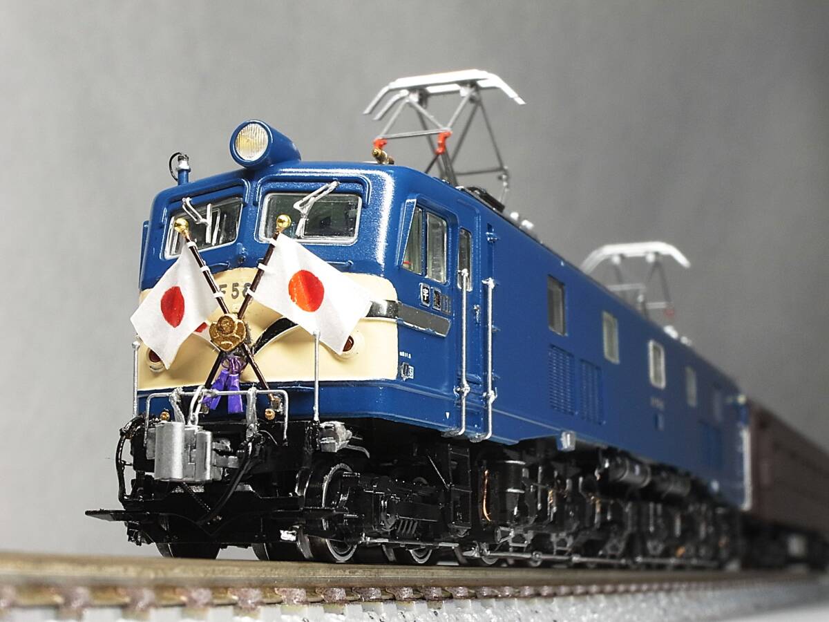 Yahoo!オークション - KATO 3049 EF58 172号機 御召仕様 精密加工