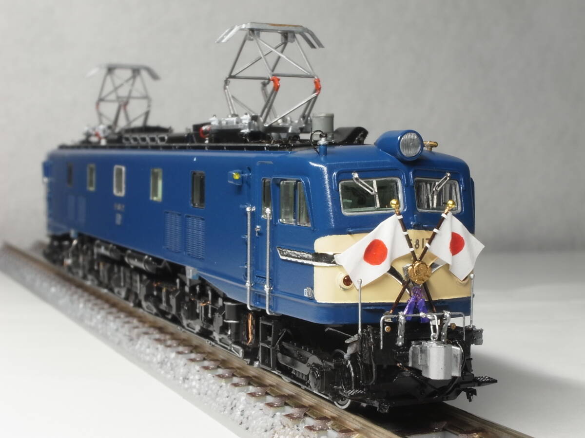 Yahoo!オークション - KATO 3049 EF58 172号機 御召仕様 精密加工