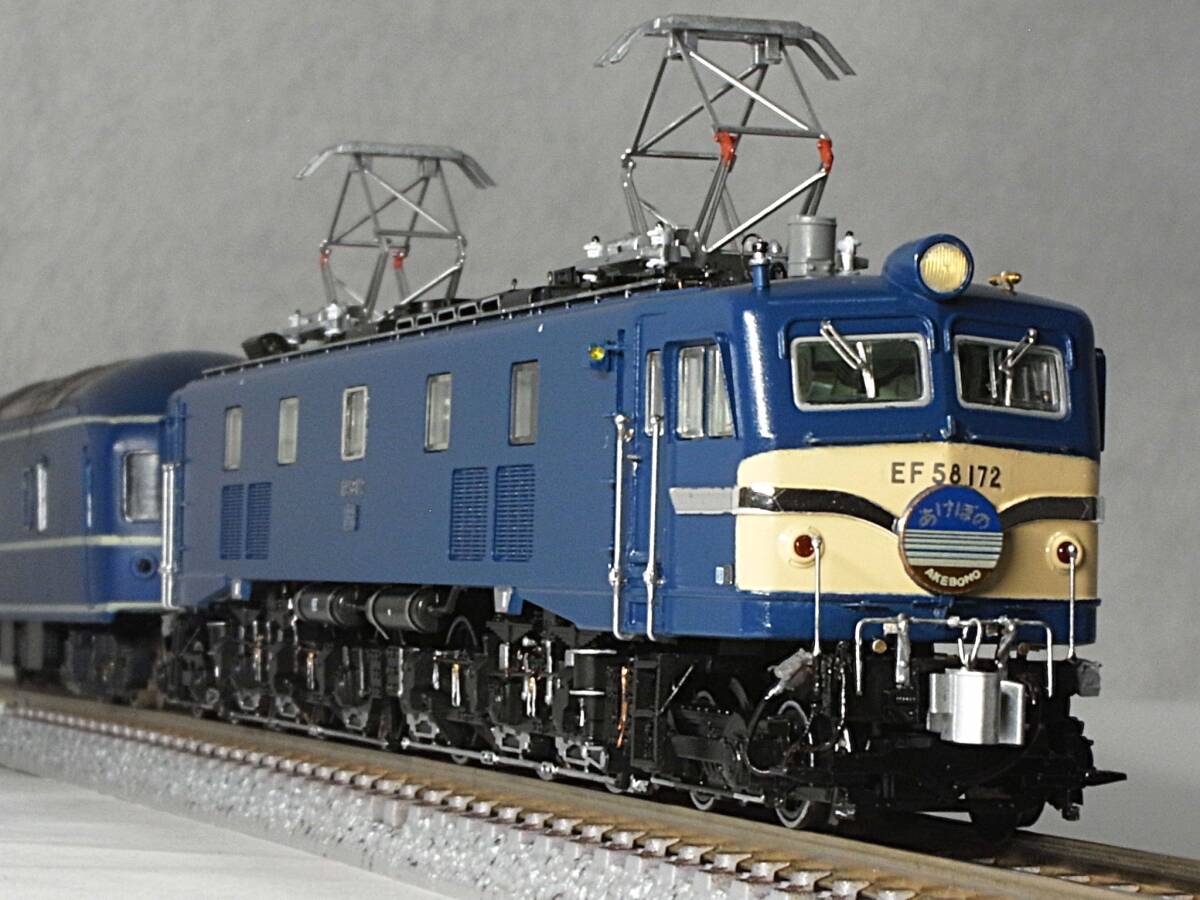 Yahoo!オークション - KATO 3049 EF58 172号機 御召仕様 精密加工