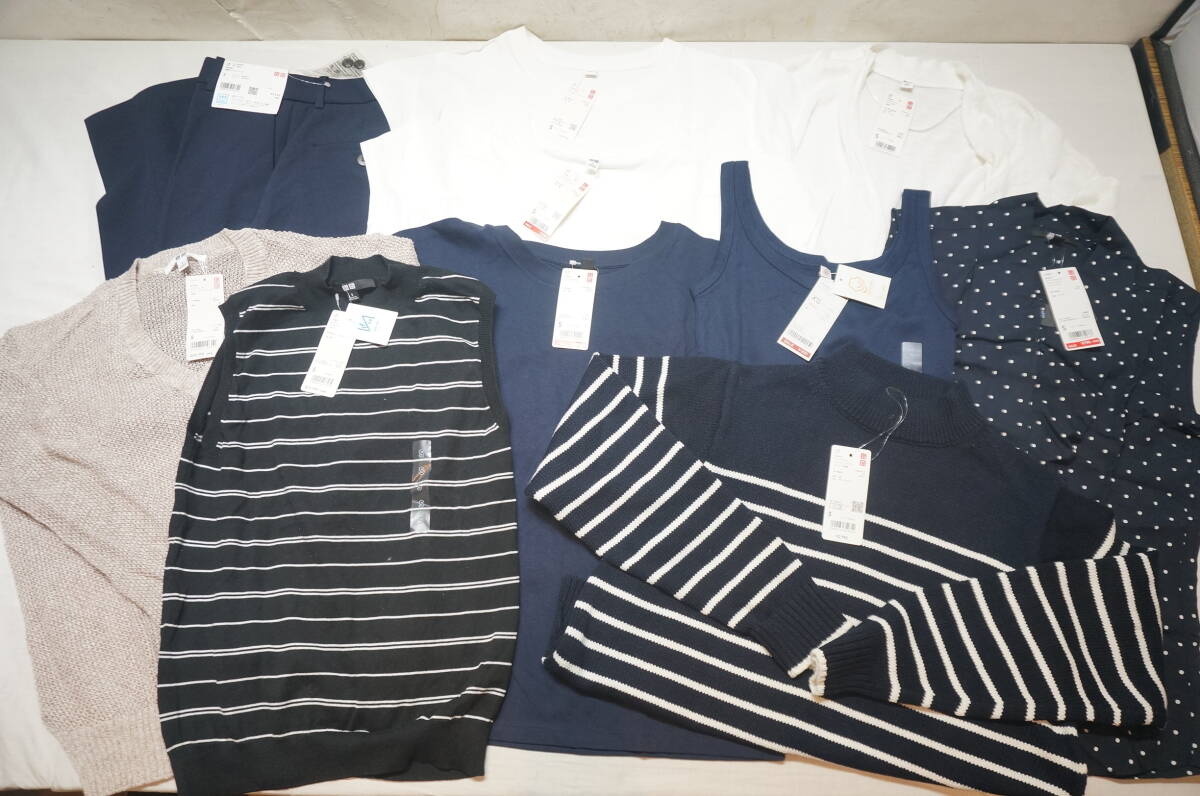 Yahoo!オークション - 【K21A】10点セット ユニクロ UNIQLO レディース...