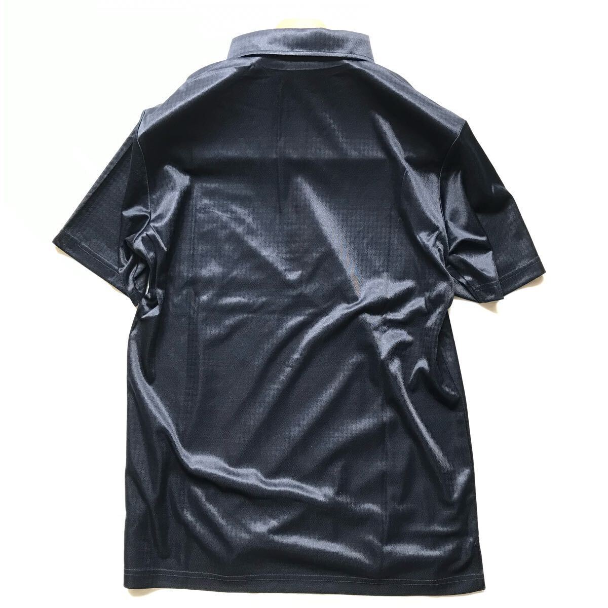 Yahoo!オークション - J215新品【メンズL】春夏 ネイビー ジャガード ...