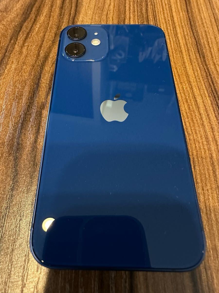 Yahoo!オークション - iPhone 12mini 128GB ブルー SIMフリー 美品 箱 ...