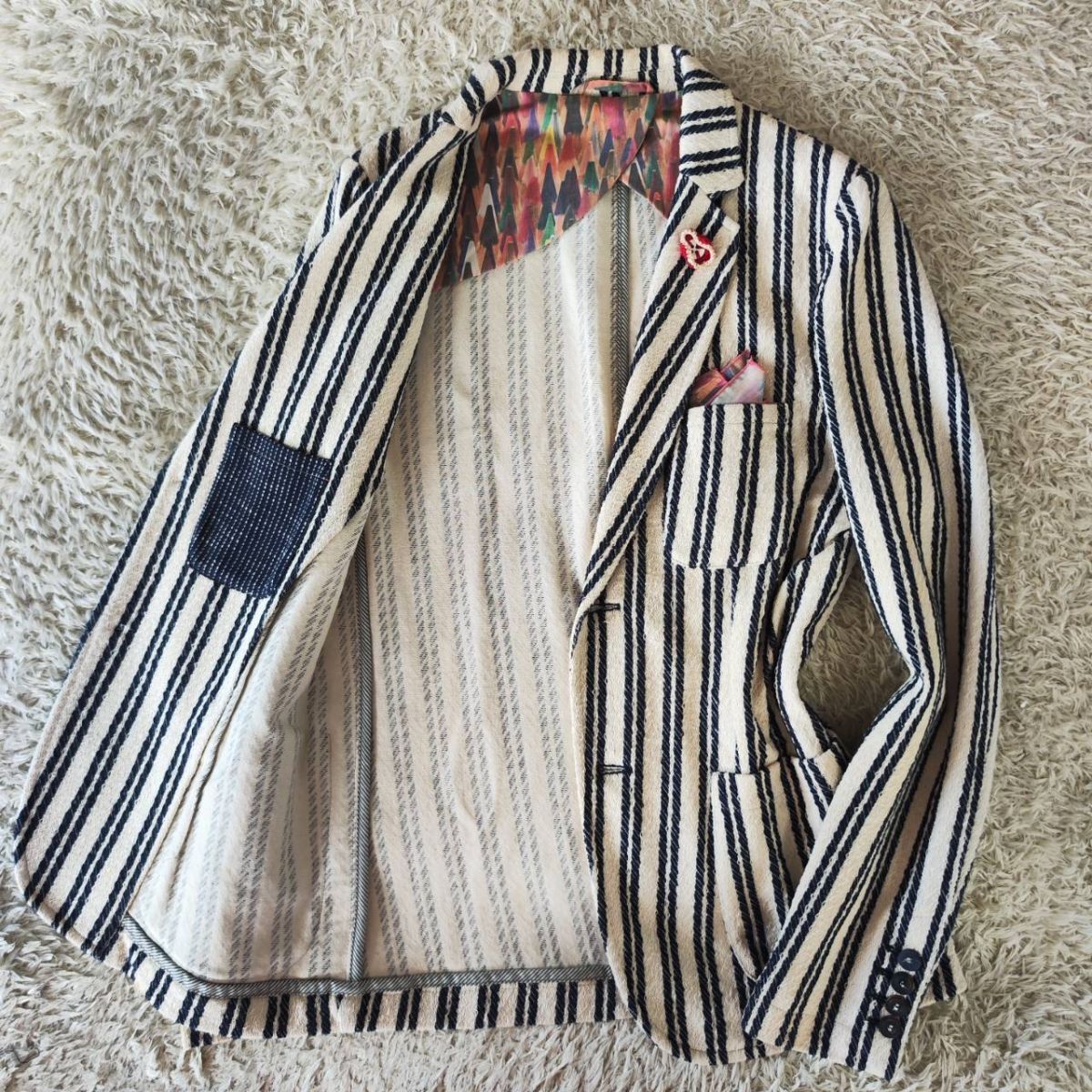 Yahoo!オークション - クーン【KOON】テーラードジャケット アイボリー...