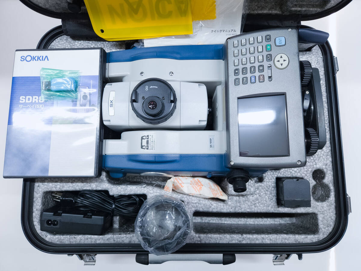 Yahoo!オークション - 【精度検査済み】 トータルステーション SX-105P...