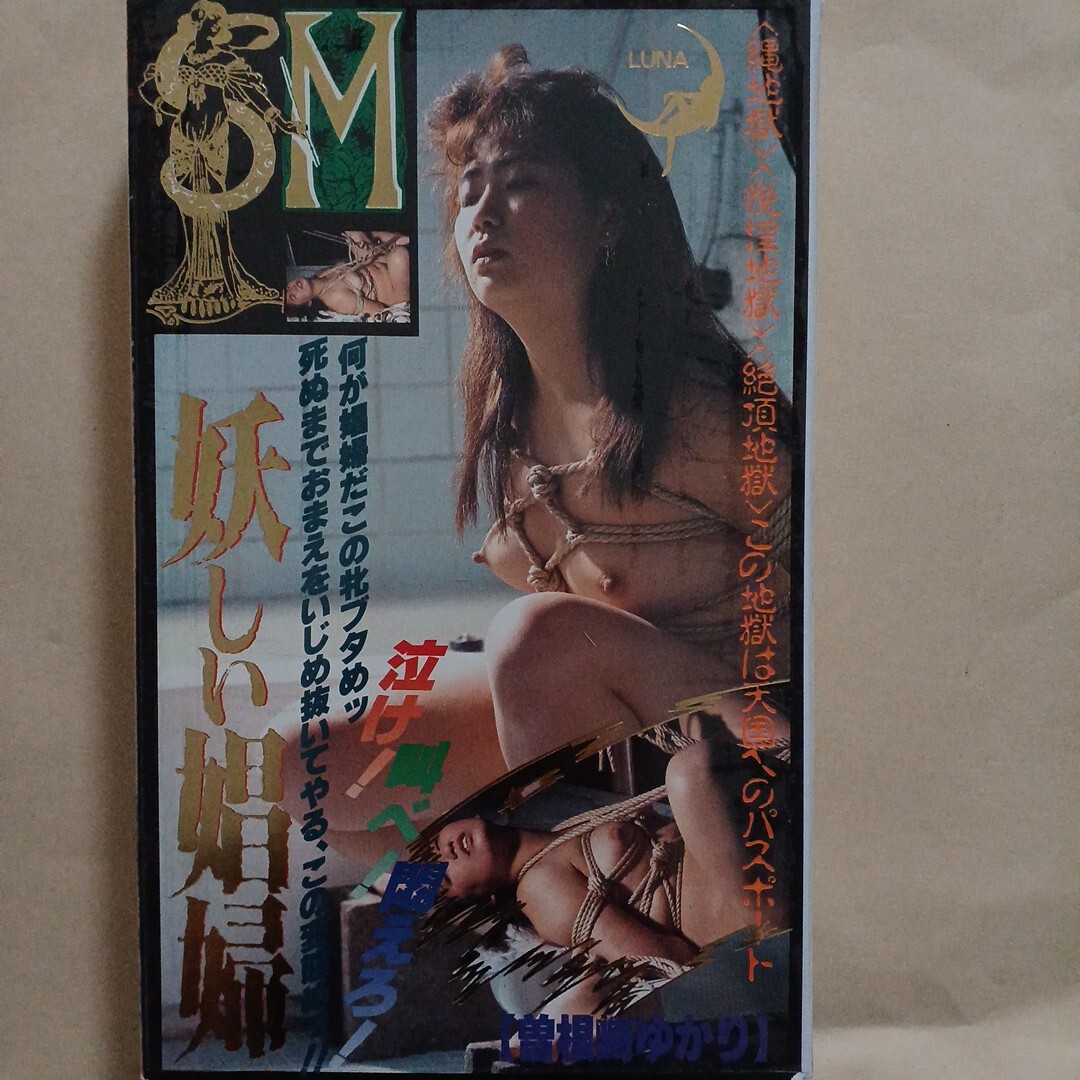 Yahoo!オークション - 669 VHS SM 妖しい娼婦 曽根崎ゆかり ルナ 199...