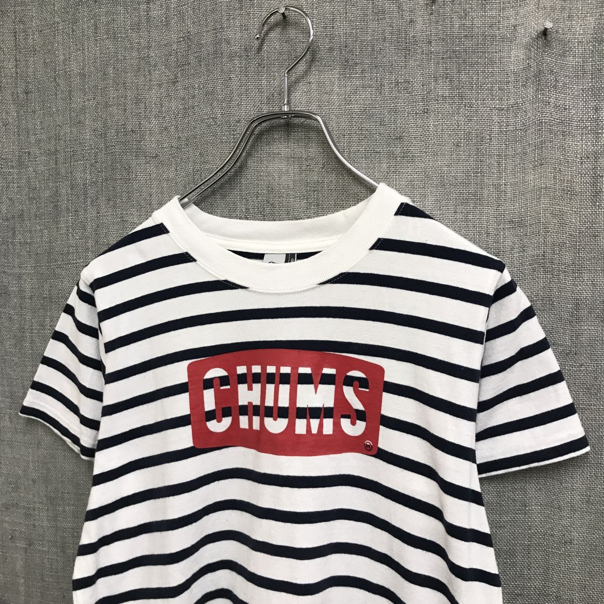 Yahoo!オークション - 1R3403-T CHUMS チャムス 半袖Tシャツ ロゴプリ...