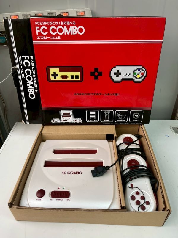Yahoo!オークション - S6C99 FC COMBO エフシーコンボ ファミコン スー...