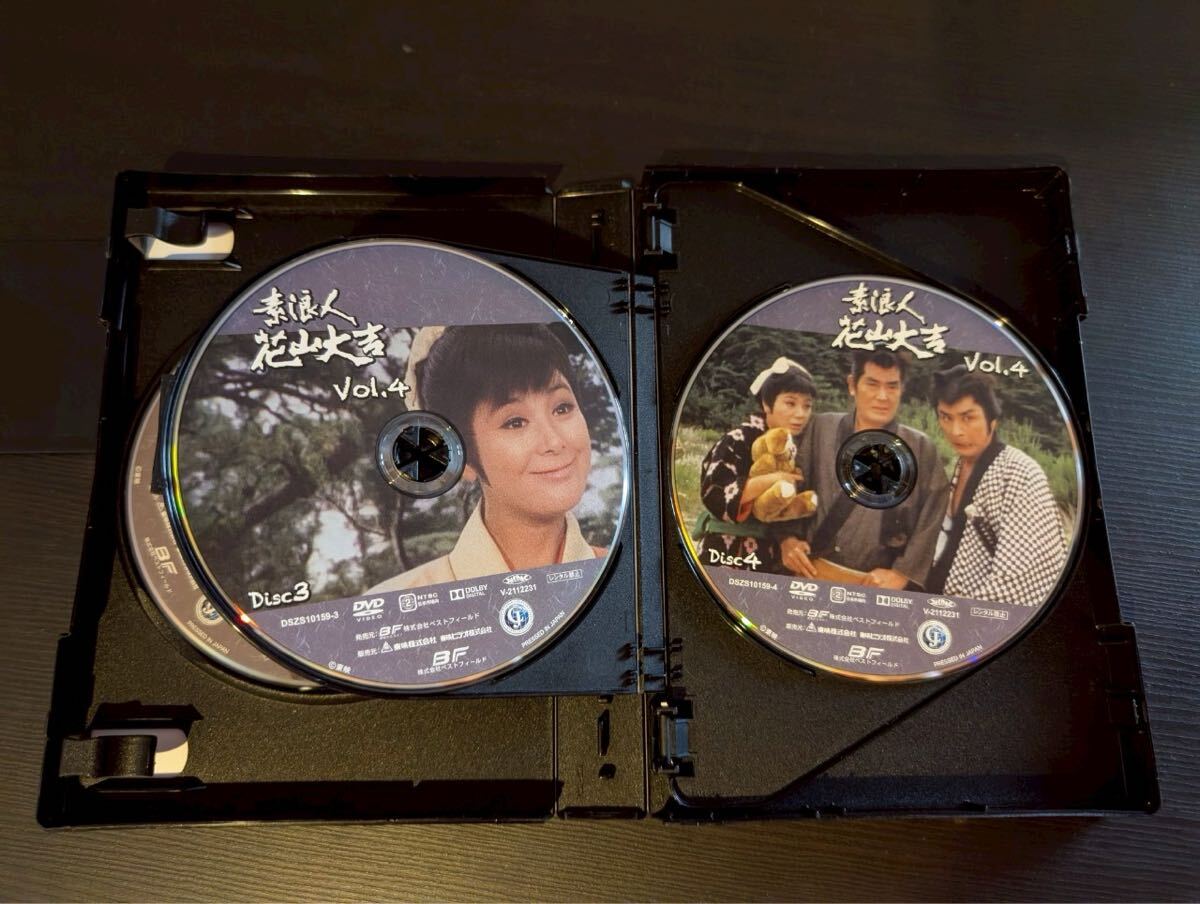Yahoo!オークション - 素浪人花山大吉 コレクターズDVD Vol4
