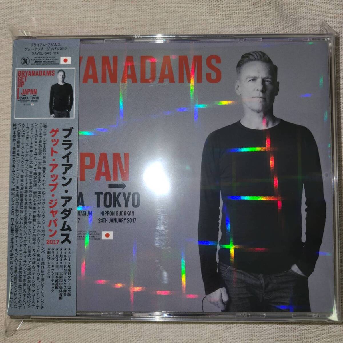 Yahoo!オークション - BRYAN ADAMS / GET UP JAPAN(4CD+DVD)