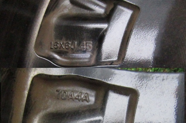 Yahoo!オークション - CS9295P セレナ C28 16インチ 16×6J +45 205/65...