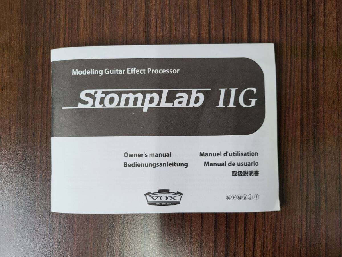 Yahoo!オークション - 中古 VOX StompLab SL2G (StompLab IIG) + ACア...
