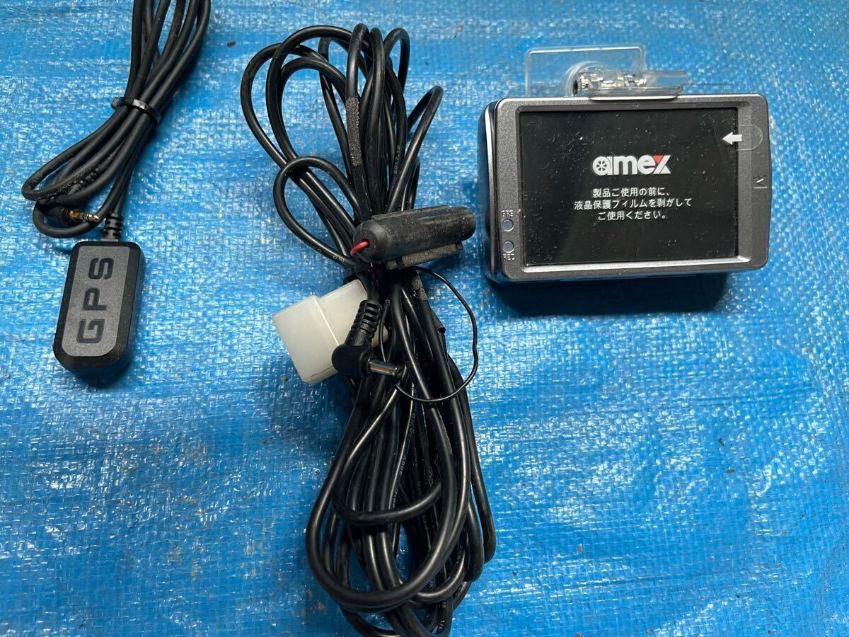 Yahoo!オークション - 00295 amex ドライブレコーダー AMEX-A05 GPS搭...
