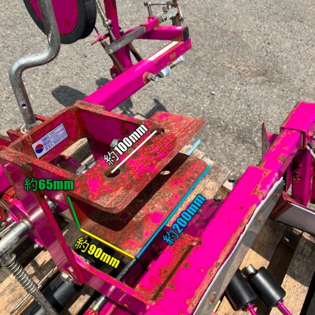 Yahoo!オークション - 宮崎 ササオカ 平畝整形機 STA-D121 あとからだ...