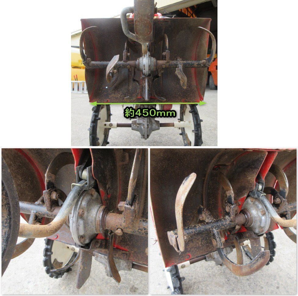 Yahoo!オークション - 秋田 横手店 営業所止め ヤンマー 管理機 TB3 ガ...