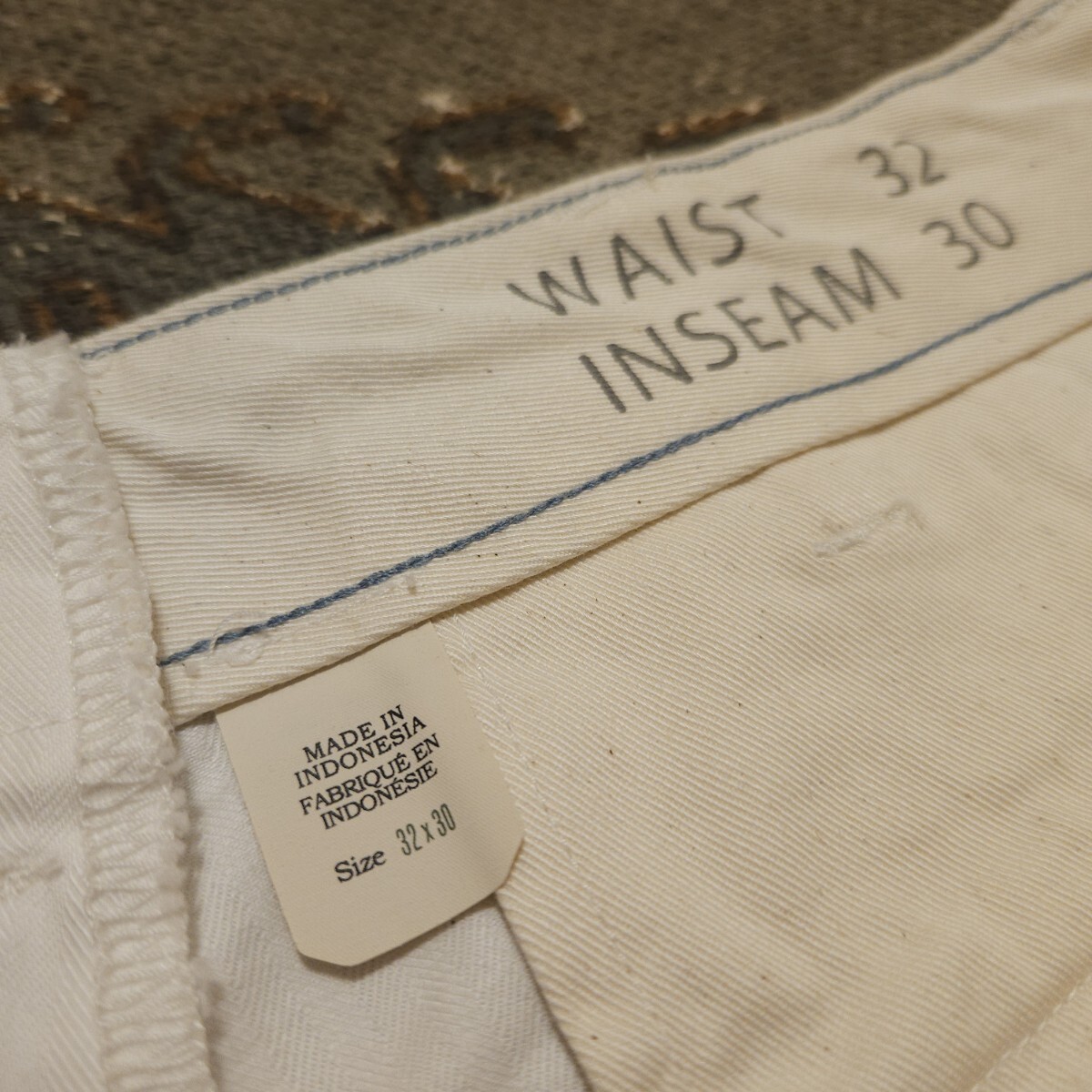 Yahoo!オークション - 【新品未使用】 RRL White HBT Field Pants 【32...