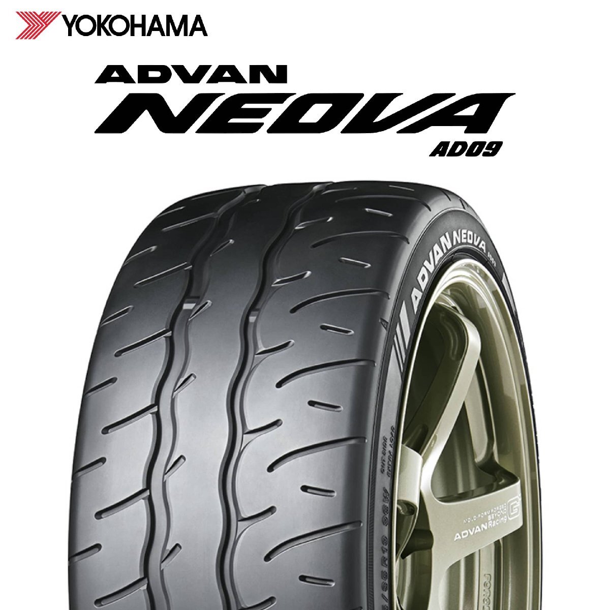 Yahoo!オークション - 245/40R19 98W XL YOKOHAMA ADVAN NEOVA AD09 タ...