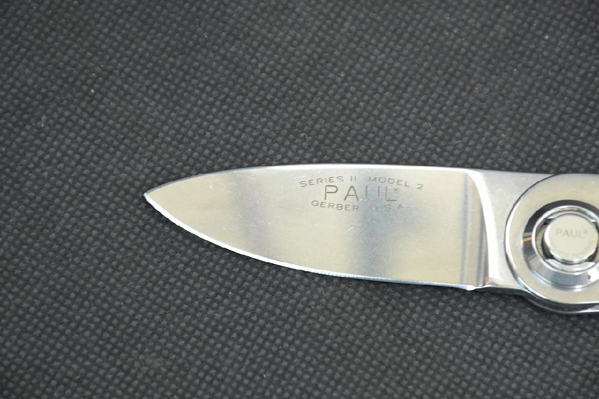 Yahoo!オークション - GERBER ガーバー PAUL KNIFE ポールナイフ SERIE...
